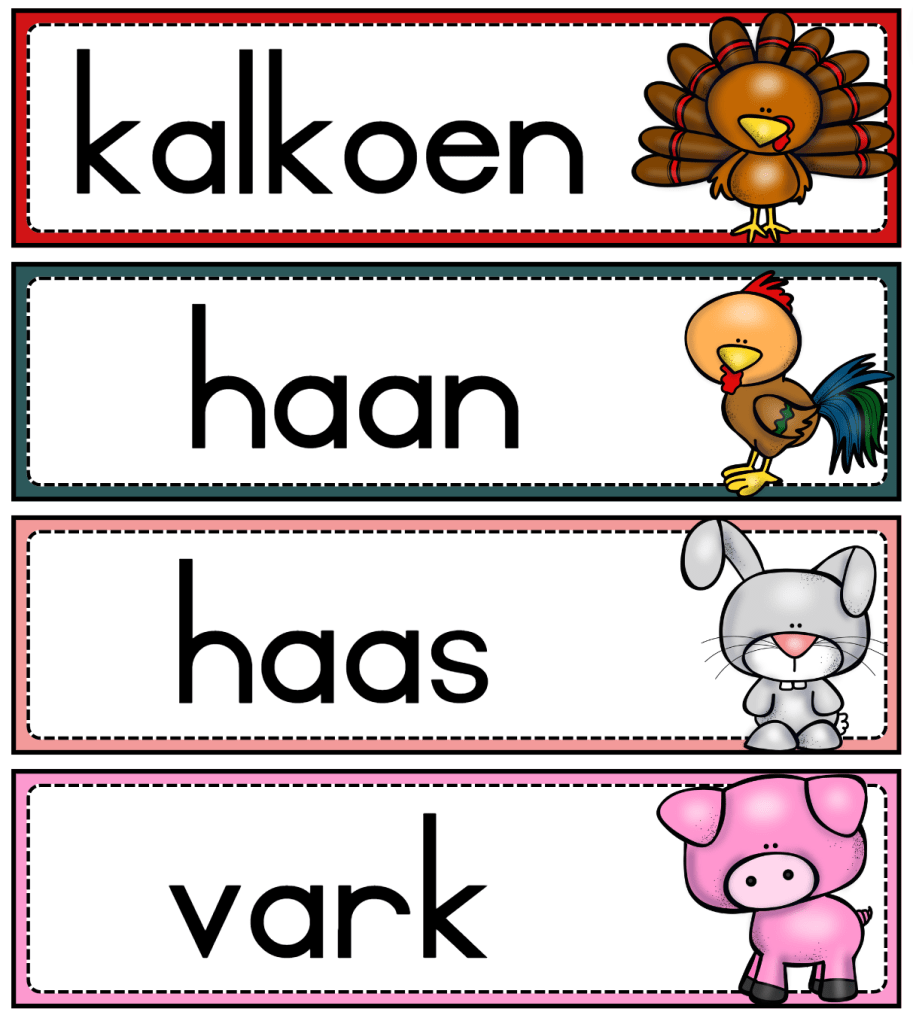 Plaasdiere pakket 🐷🐴 - Juffrou 911