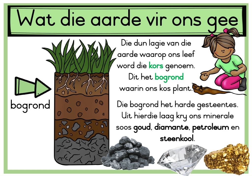 Graad 3 Lewensvaardigheid muurkaarte - Kwartaal 4 - Juffrou 911