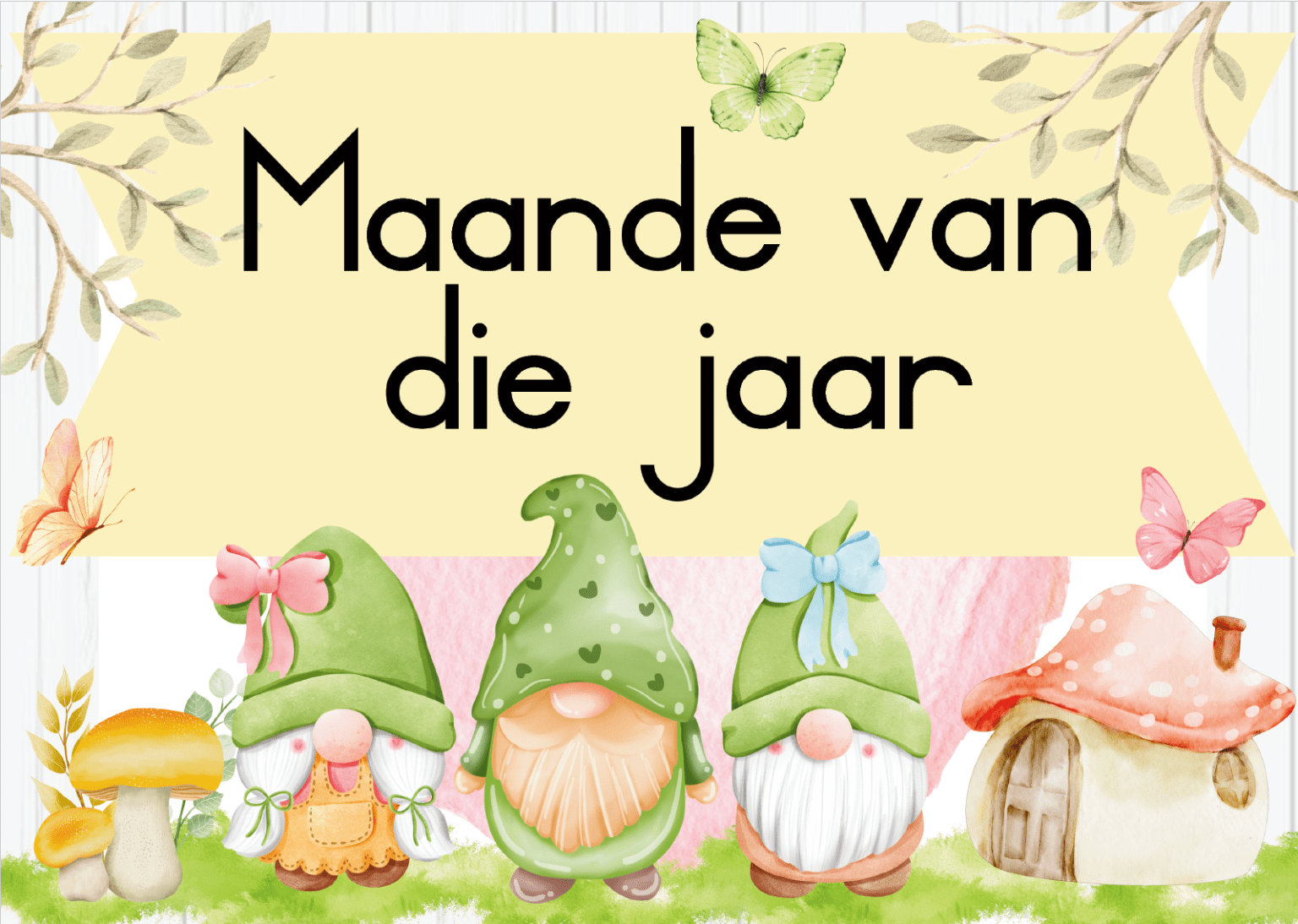 GRATIS Kabouter klaskamertema - Juffrou 911