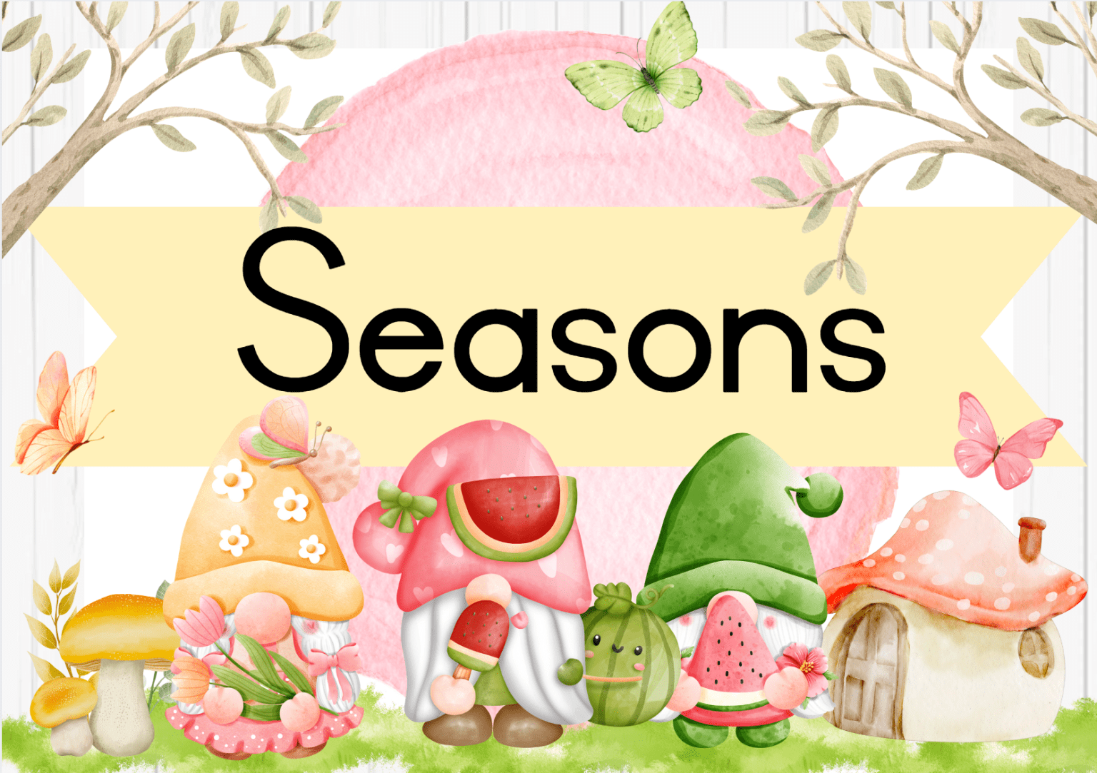 Gnome classroom theme - Juffrou 911