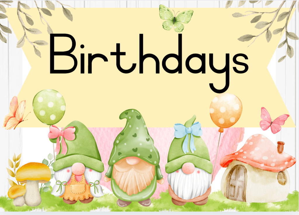 Gnome classroom theme - Juffrou 911